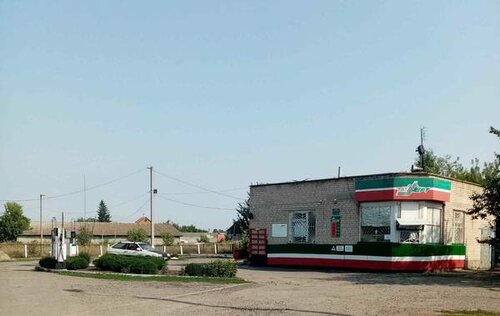 Benzin istasyonu Tatneft, Harkivska oblastı, foto