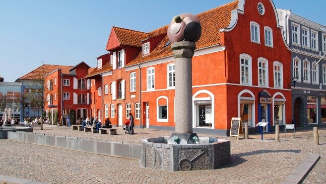 i̇mar iskan müdürlüğü Kolstrup Boligforening, Güney Danimarka, foto