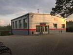 Railway station (Leningrad Region, Tosnenskiy District, gorodskoy posyolok Krasny Bor, Vokzalnaya ulitsa), tren garları  Saint‑Petersburg ve Leningradskaya oblastından