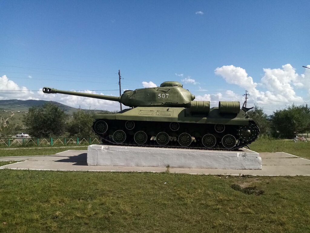 Teknoloji anıtı Танк Т-34, Kiahta, foto