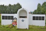 Воинам, павшим в годы Великой Отечественной войны (Zarechnaya ulitsa No:34, derevnya Saksino), anıt, heykel  Vladimirskaya oblastından