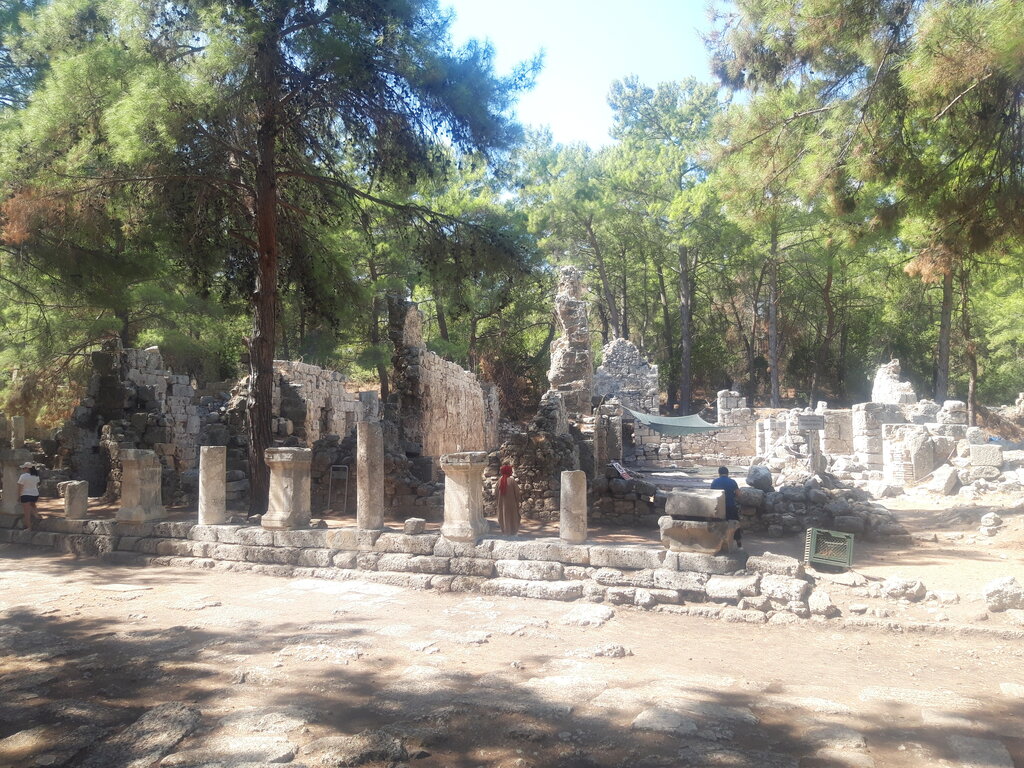 Turistik yerler Phaselis Hamamı, Kemer, foto
