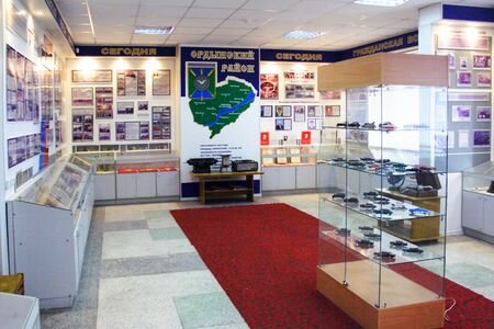 Müzeler ve sanat galerileri Ordynsky istoriko-khudozhestvenny muzey, Novosibirskaya oblastı, foto