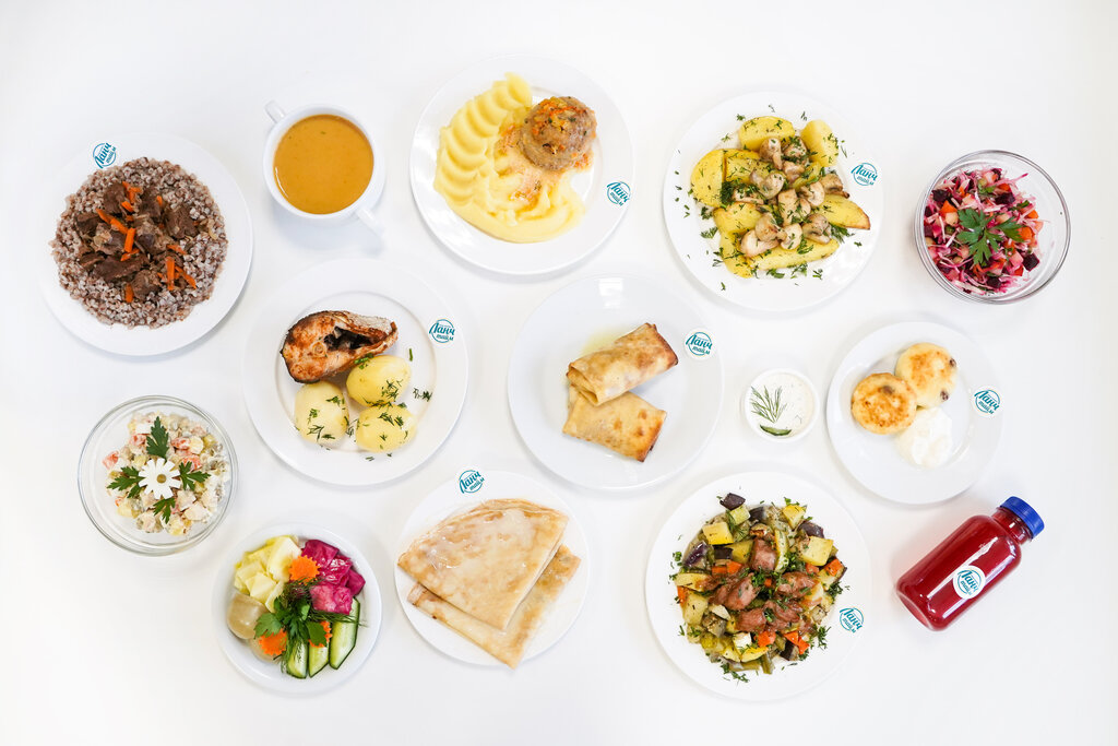 Kantin, yemekhane Lunch-time lunch market, Rostov‑na‑Donu, foto