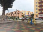 Спортивная площадка (Khmelnytska Region, Kamianets-Podilskyi, kvartal Nova Budova), spor alanı  Kamenec‑Podolskij'den
