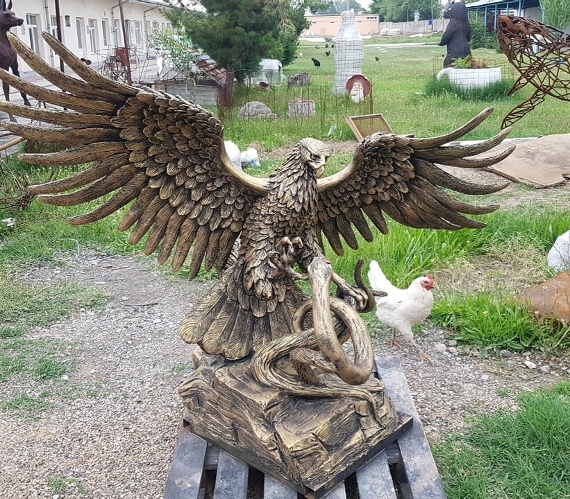 Peyzaj tasarımı Art Anr Sculpture garden figures, sculptures, Taşkent eyaleti, foto