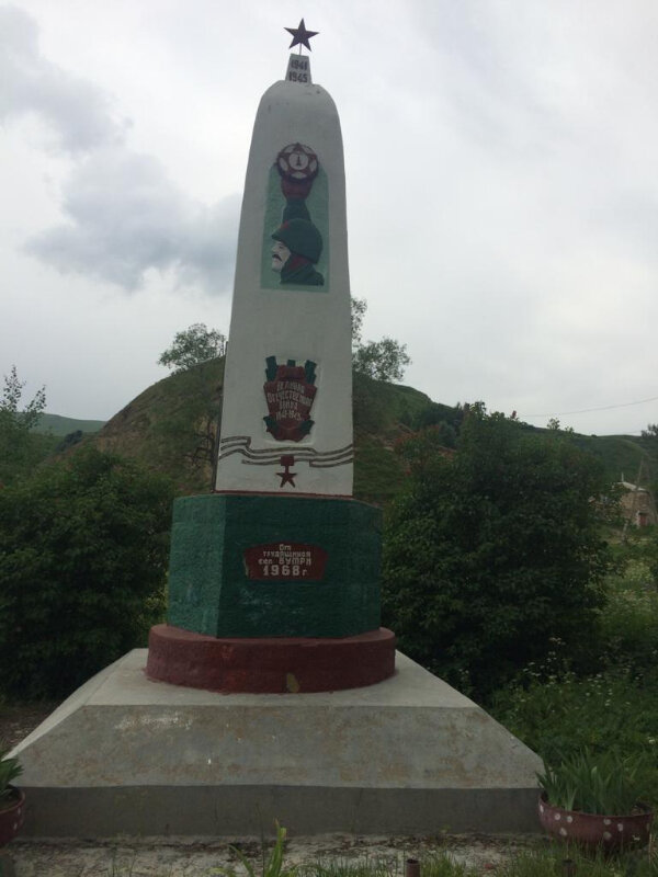 Anıt, heykel Павшим в Великой Отечественной войне, Dağıstan, foto