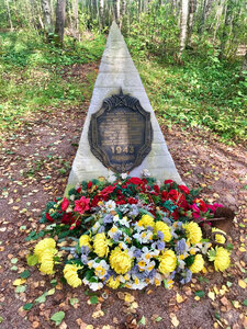 Погибшим лётчикам (Leningrad Region, Lomonosovskiy District, Nizinskoye selskoye poseleniye), anıt, heykel  Saint‑Petersburg ve Leningradskaya oblastından