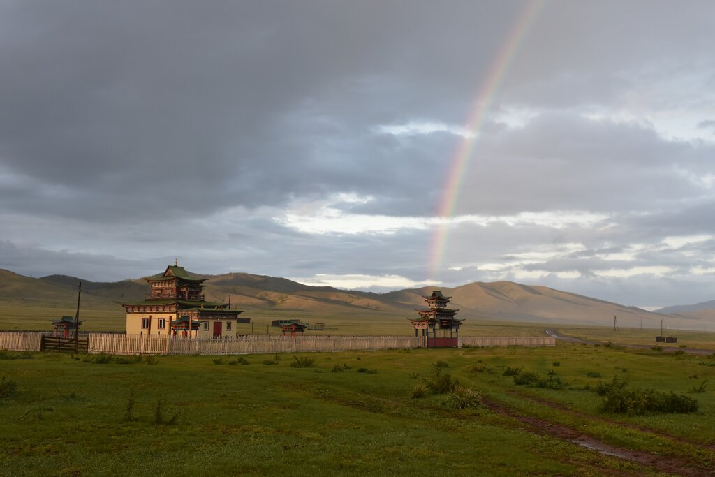 Pagoda Iroisky Datsan Choydon Darzhaling, Buriatya, foto