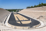 Panathinaiko Stadyumu (Attica, Αθήνα), stadyum  Atina'dan