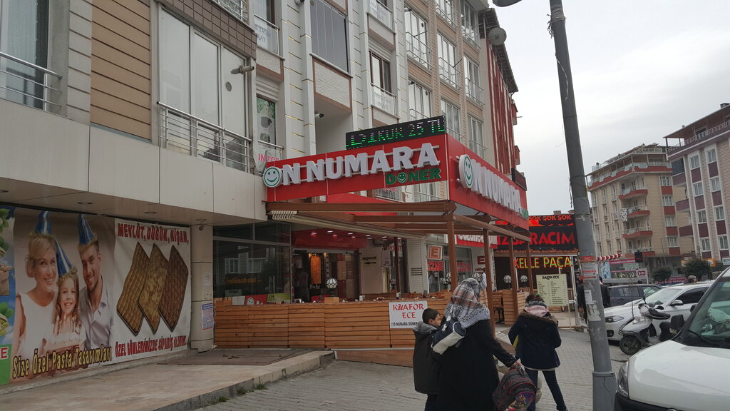 Fast food On Numara Döner, İstanbul, foto