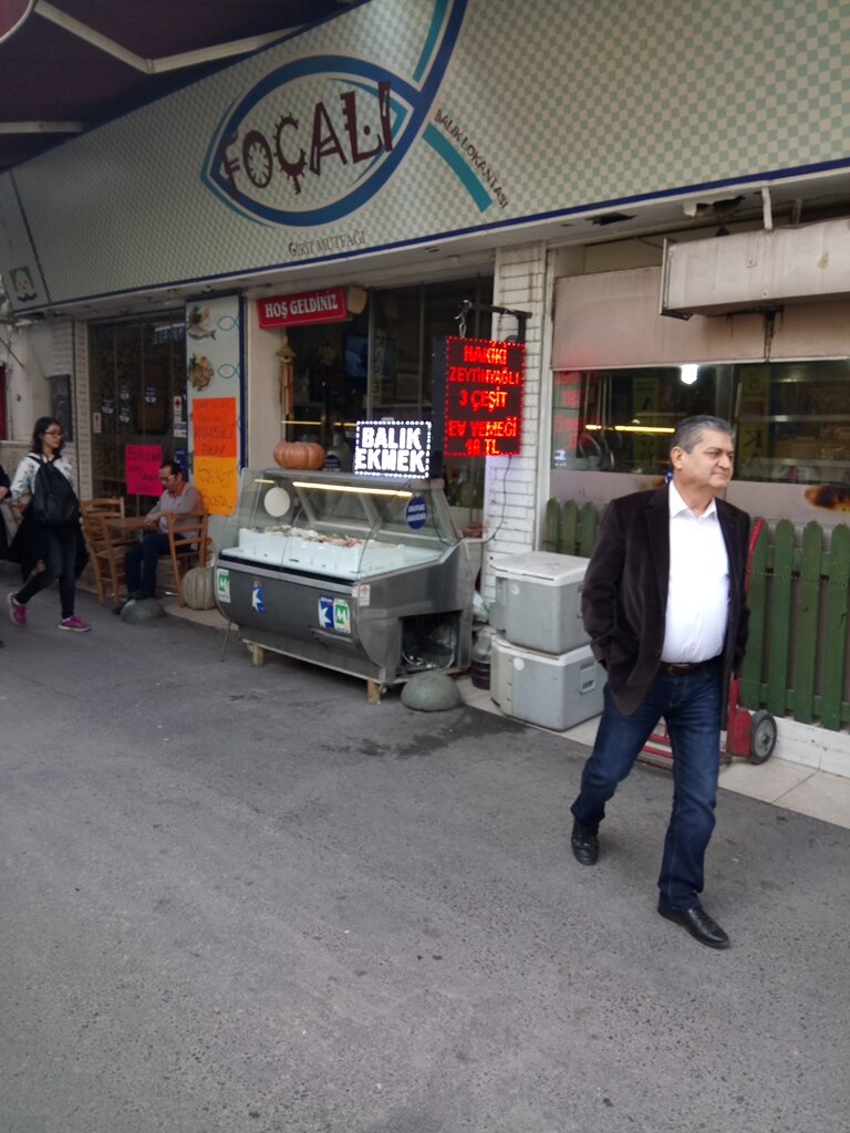 Kafe Foçalı Balık Sığacık, İzmir, foto