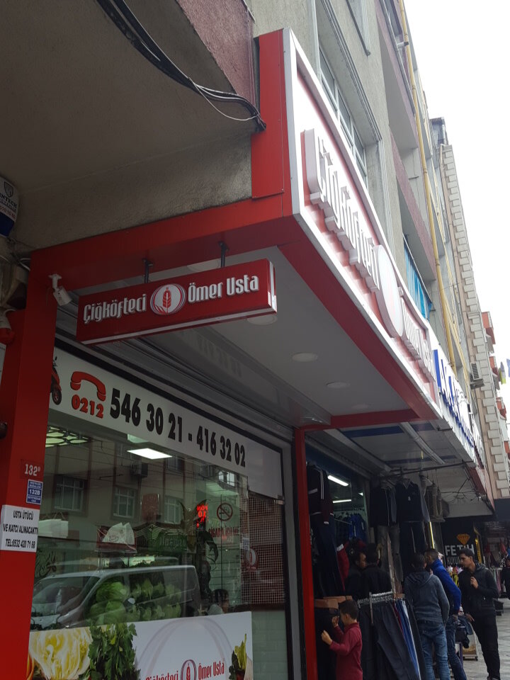 Fast food Çiğköfteci Ömer Usta, İstanbul, foto