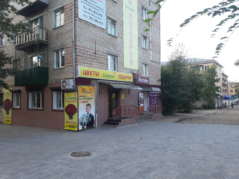 Çiçekçiler Salon tsvetov Glorioza, Çita, foto