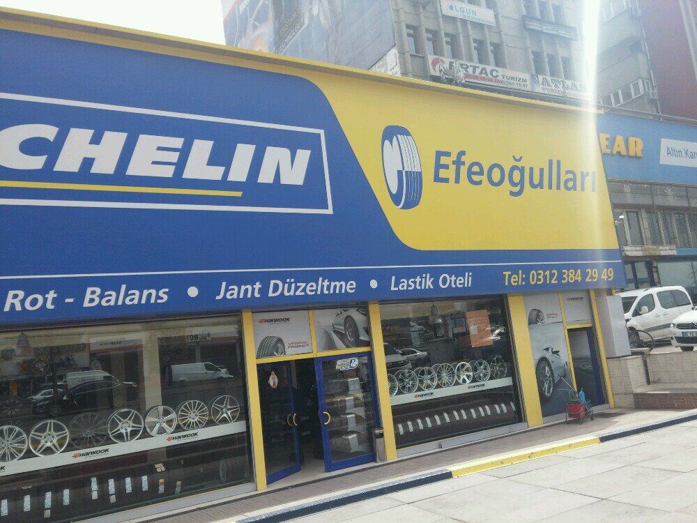 Jant ve lastikçiler Continental - Uspa Otomotiv, Ankara, foto