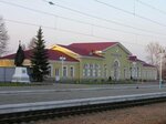 Zheleznodorozhny vokzal Khutor Mikhaylovsky (Привокзальная улица No:11), tren garları  Drujba'dan