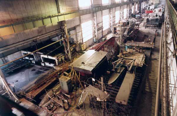 Shipbuilding, ship repair Black Sea Yachts shipyard, Nikolaev, foto