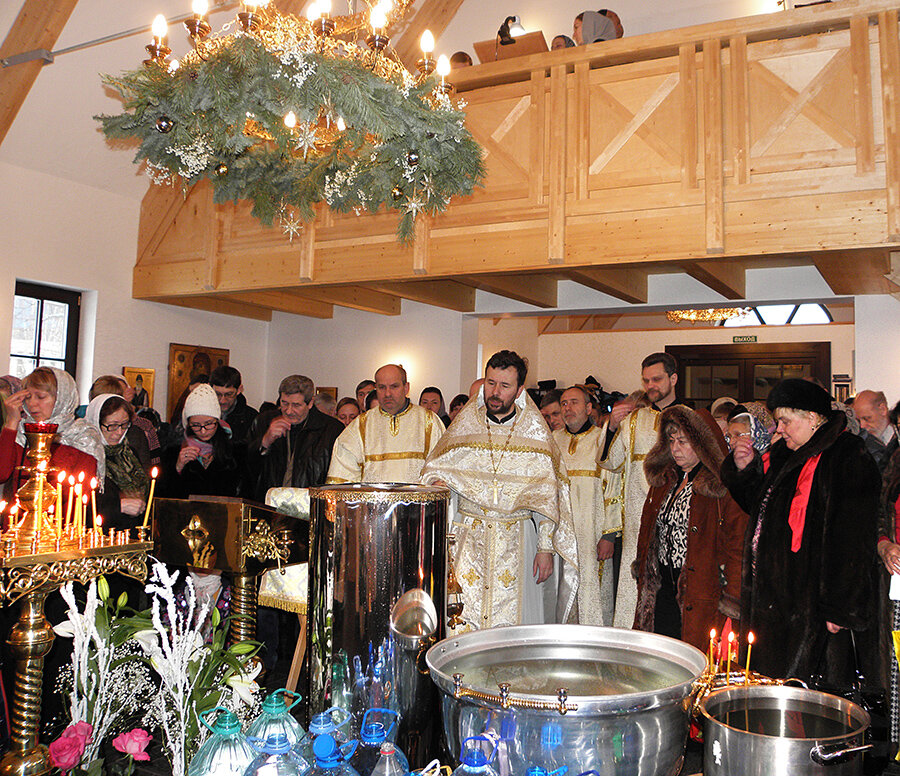 Ortodoks kiliseleri Church of Peter and Paul in Troparevo, Moskova, foto