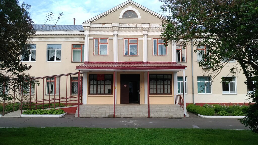 Ortaokul Zhilinskaya srednyaya obshcheobrazovatelnaya shkola, Orlovskaya oblastı, foto