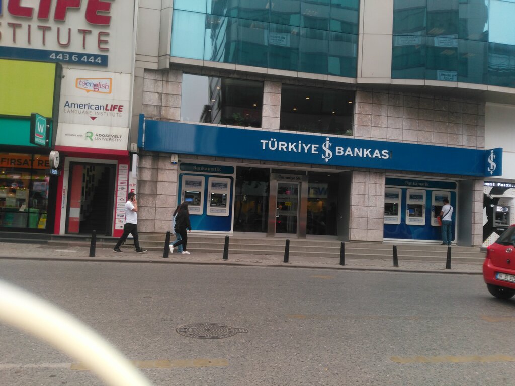 ATM'ler Türkiye İş Bankası Bankamatik, İstanbul, foto