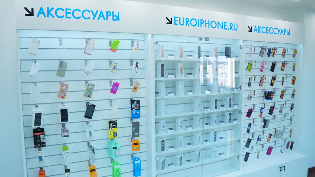 Cep telefonu ve aksesuarları satış mağazaları EuroiPhone.ru, Omsk, foto
