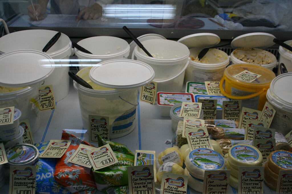 Toptan süt ürünleri Mstinskoye Moloko Tpk, Malaya Vishera, foto