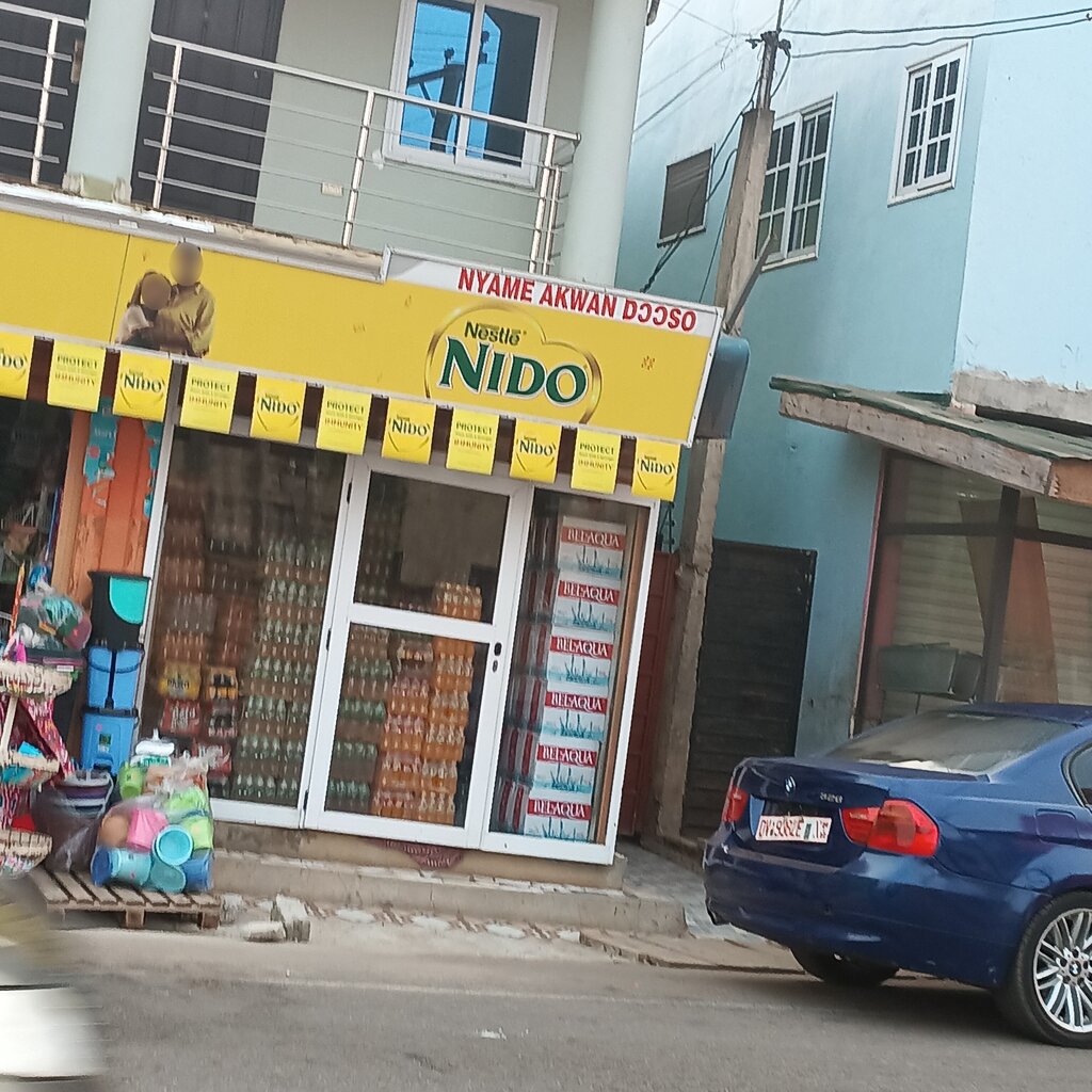 Market Nyame Akwan, Akra, foto