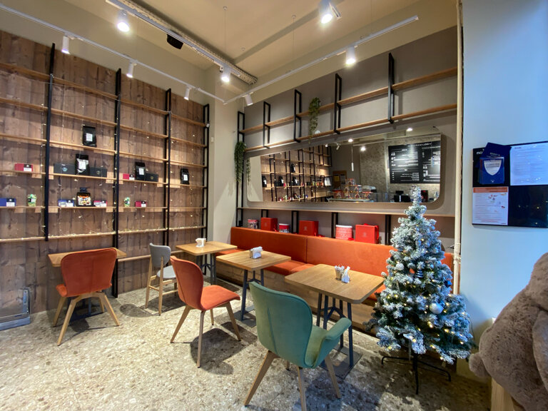 Kafe Delimarche, Moskova, foto