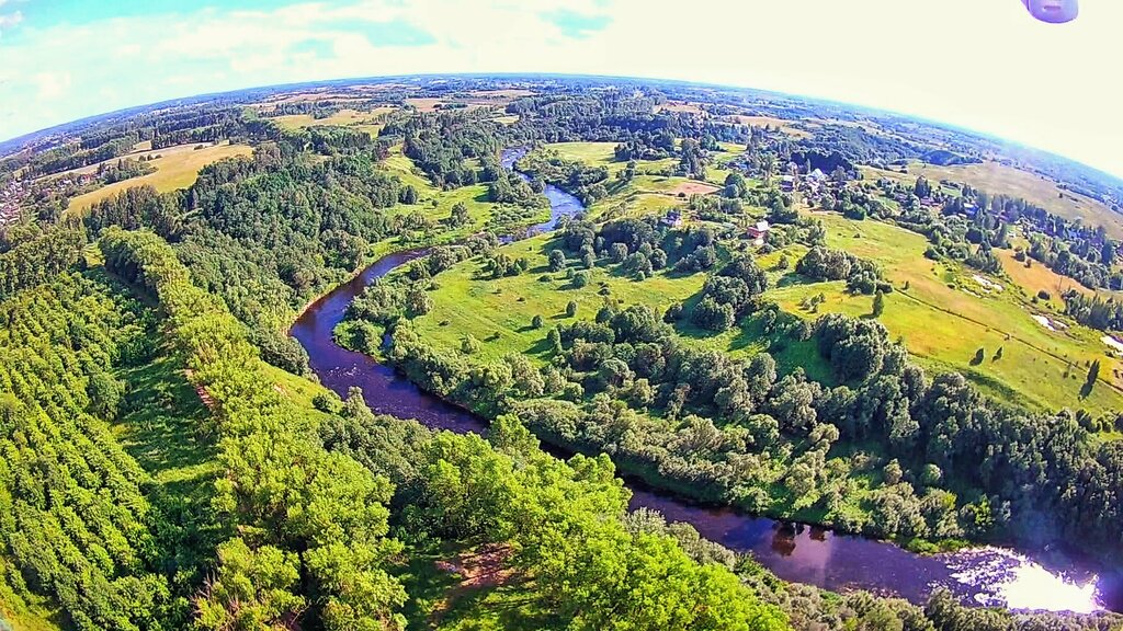 Seyir terası Смотровая площадка, Pskovskaya oblastı, foto