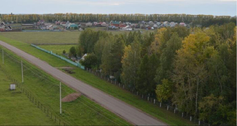 Mezarlıklar Прибельское мусульманское кладбище, Başkurdistan, foto