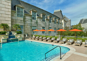 Hotel Crescent Court (Texas, Dallas County, Dallas, Central Dallas), otel  Dallas'tan