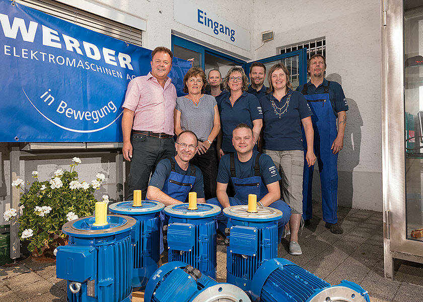 Pompa ve pompalama ekipmanları firmaları Werder Elektromaschinen AG, Aargau, foto