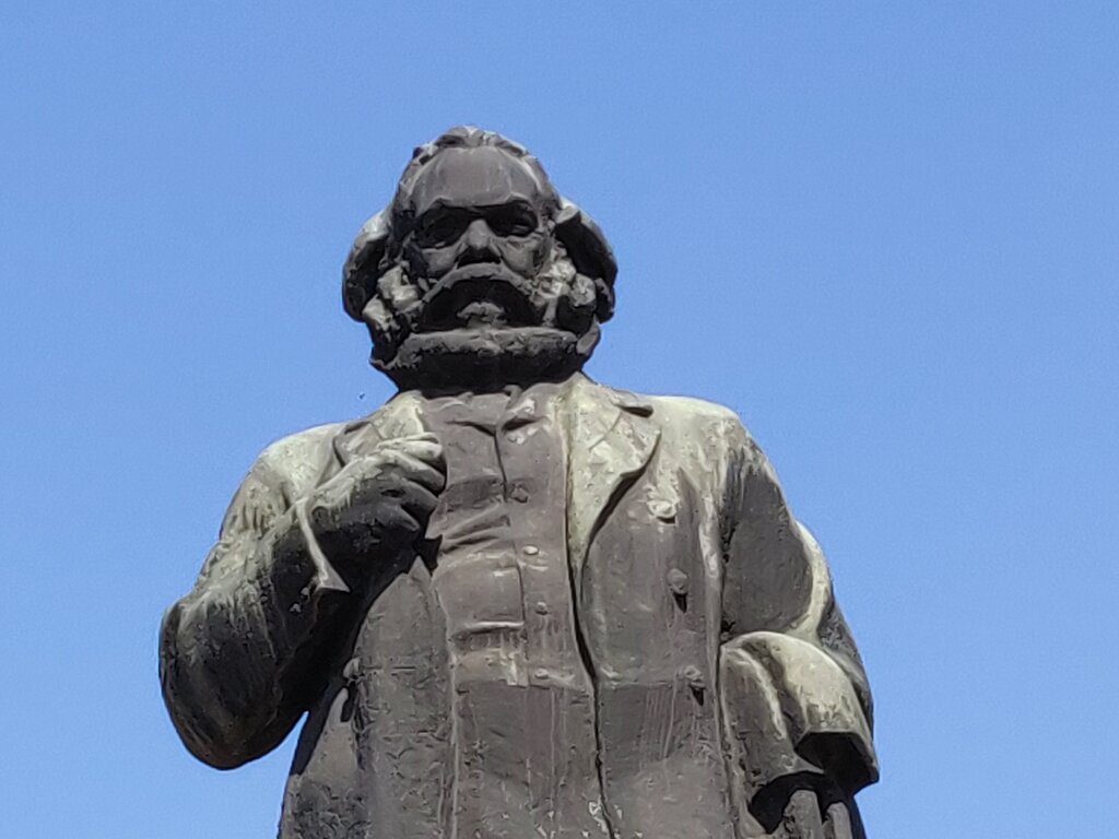Anıt, heykel Карл Маркс, Rostov‑na‑Donu, foto