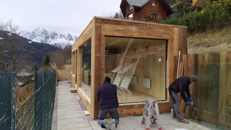 Kaplama hizmetleri Blau Fenster Srl - Serramenti, Lombardiya, foto