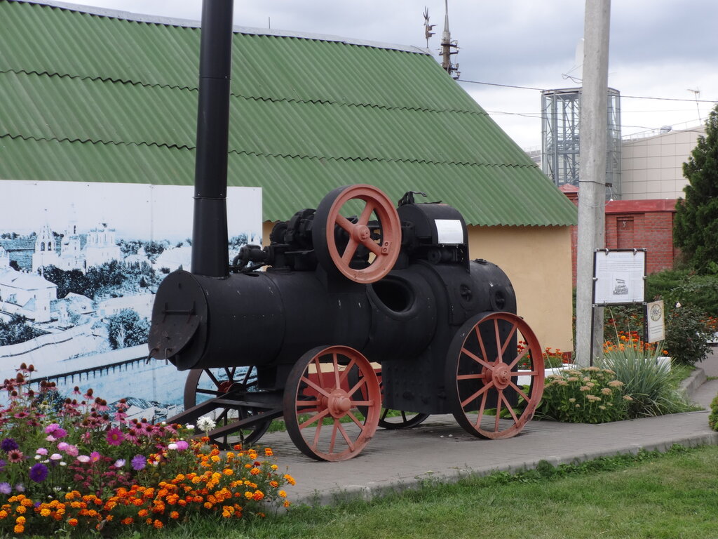 Teknoloji anıtı Lokomobil, Kolomna, foto