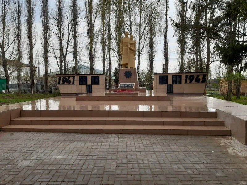 Anıt, heykel Военно-скульптурный комплекс, Lipetskaya oblastı, foto