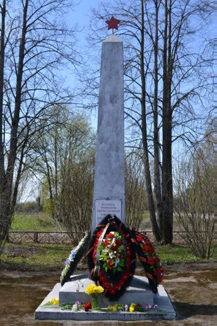 Anıt, heykel Обелиск, Vologodskaya oblastı, foto