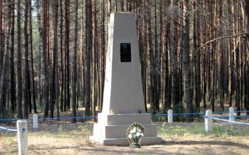 Anıt, heykel Памятник, Grodnenskaya oblastı, foto
