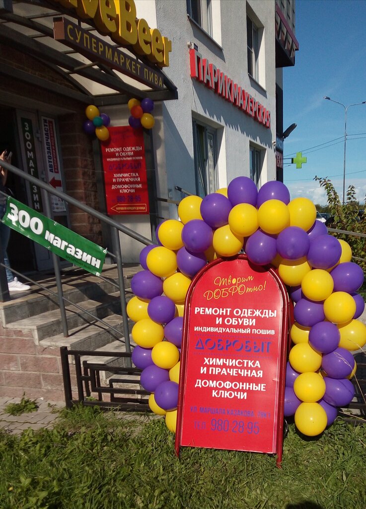 Kıyafet tamiri Dobrobjt, Saint‑Petersburg, foto