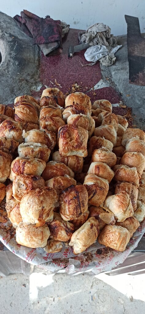 Kantin, yemekhane Pulimugab-Samsa, Semerkant eyaleti, foto