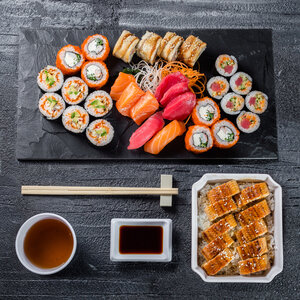 Takeshi (Novodmitrovskaya Street No:1с6), suşi restoranı  Moskova'dan