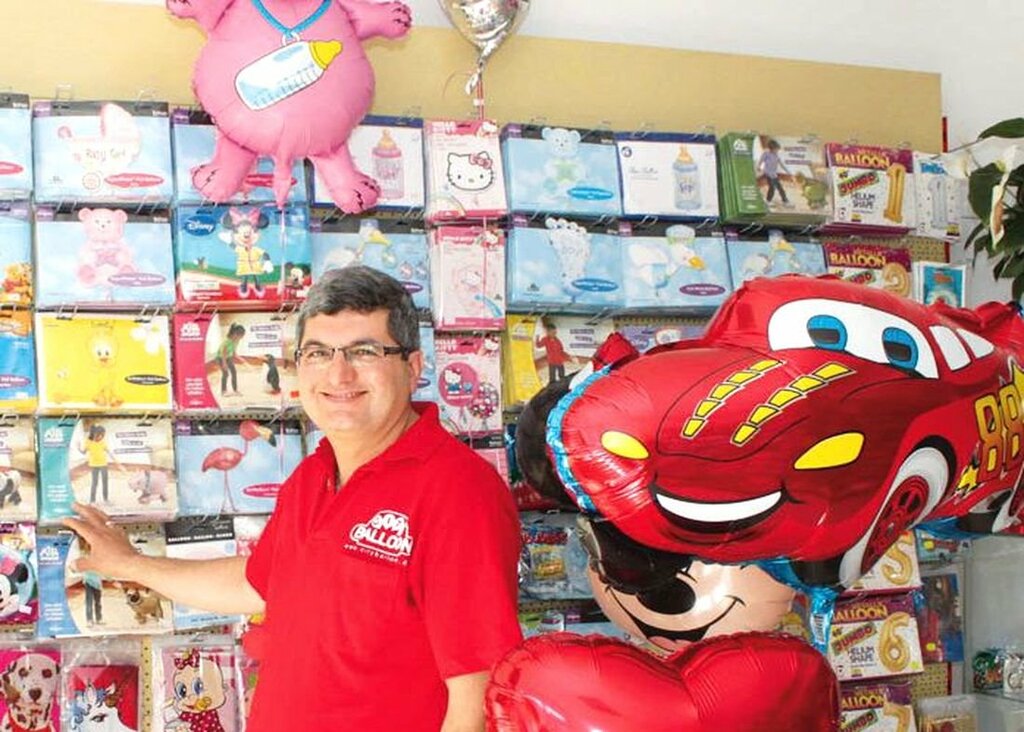 Büyük mağazalar City Balloon, Hanover, foto