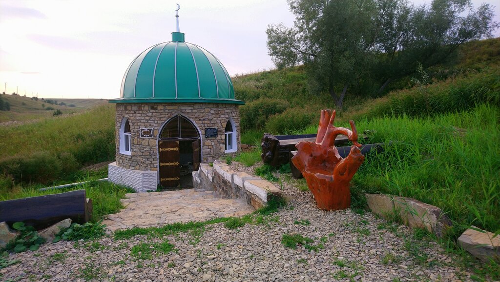 Pınar, çay Spring, stream, Tataristan, foto
