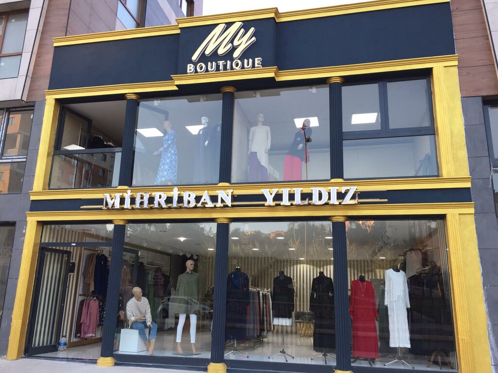 Giyim mağazası My Butik Mihriban Yıldız, İstanbul, foto