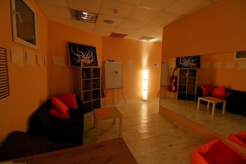 Antikafe Kocherga, Moskova, foto