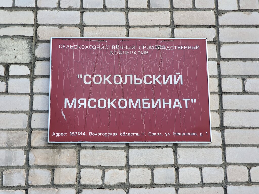 Kasap, şarküteri Spk Sokolsky myasokombinat, Sokol, foto