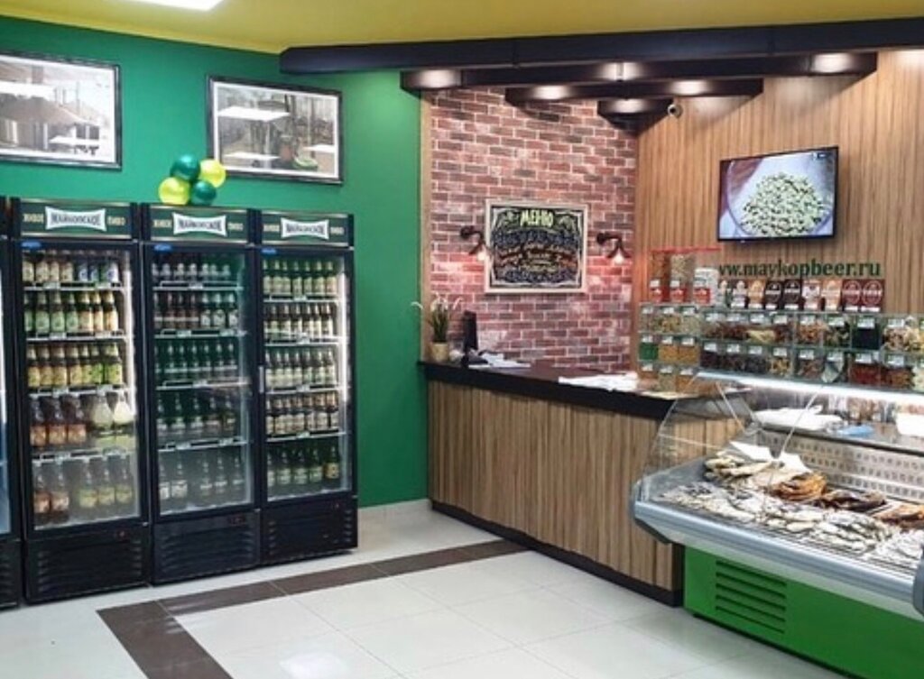 Bira dükkanı Майкопский пивоваренный завод, Krasnodarski krayı, foto