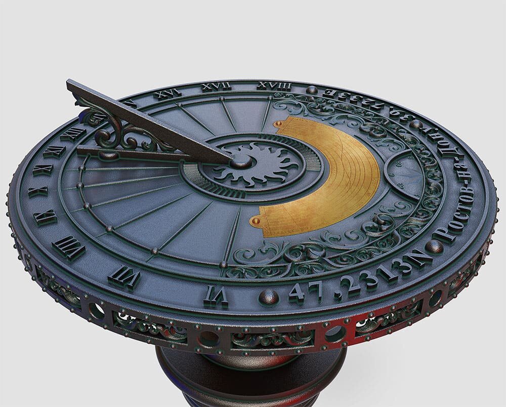 Saat üreticileri ve toptancıları Sundial, Novoçerkassk, foto