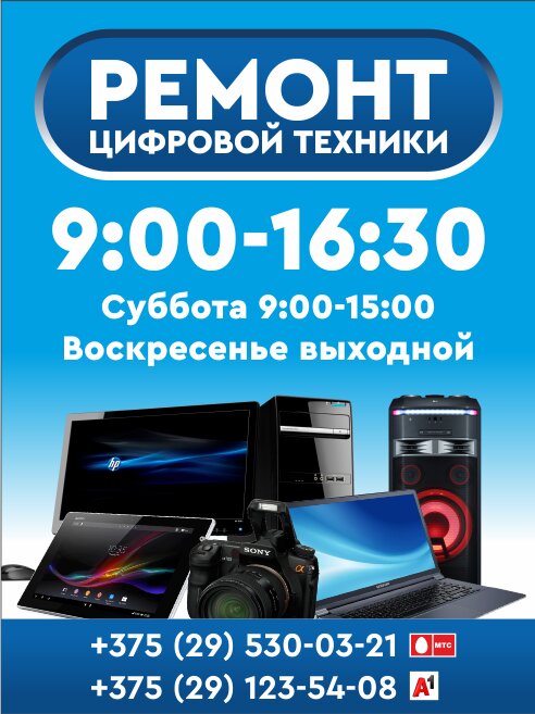 Bilgisayar teknik servisleri Ремонт цифровой техники, Gomel, foto