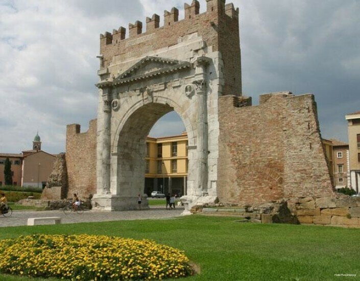 Otel Hotel Rosabianca, Rimini, foto